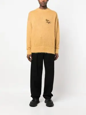 Palm Angels Palm-motif Crew-neck Jumper