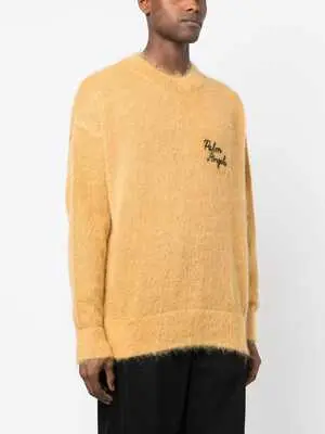 Palm Angels Palm-motif Crew-neck Jumper