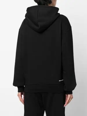 Karl Lagerfeld Logo Print Pullover Hoodie