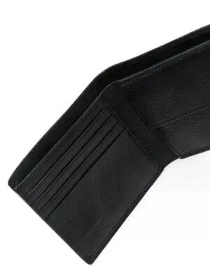 DIESEL® Bi-fold Coin S Leather Wallet - Black