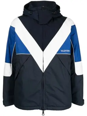 Valentino Garavani Logo-print Zip-up Jacket