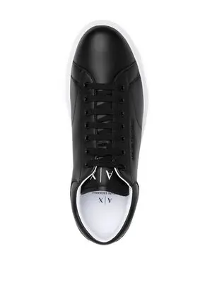Armani Exchange Leather Low-top Sneakers