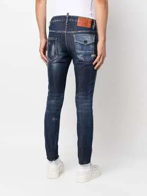 Dsquared2 Distressed Slim-fit Jeans