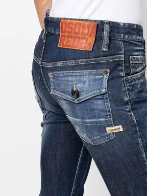 Dsquared2 Distressed Slim-fit Jeans