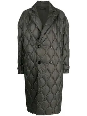 Amiri Double-breasted Quilted Coat