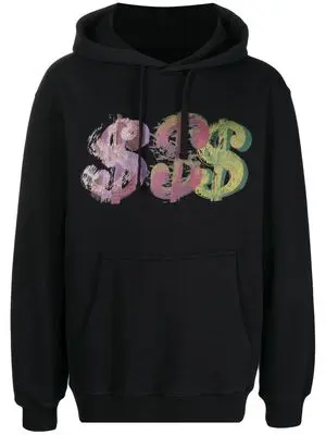MAHARISHI Graphic-print Hoodie - Black