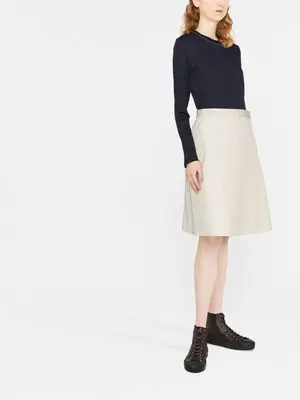 Fabiana Filippi Contrast-trim Sweater - Blue