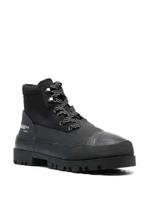 DIESEL® Hiko Hybrid Lace-up Boots - Black