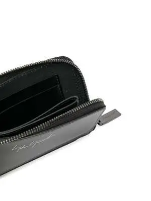 Yohji Yamamoto Logo-print Leather Wallet