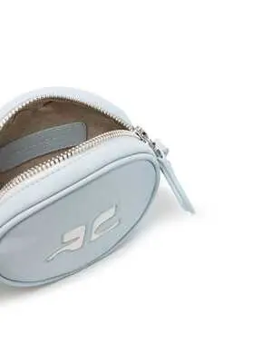 COURREGES Small Reedition Circle Bag - Blue