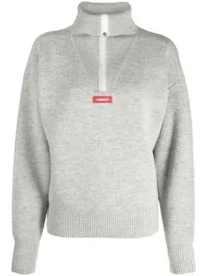 Coperni Half-zip Jumper - Grey