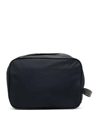 Paul & Shark Leather Trim Wash Bag