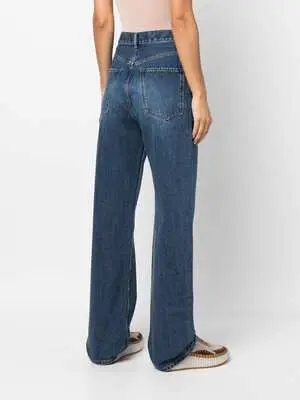 Chloé High-rise Wide-leg Jeans
