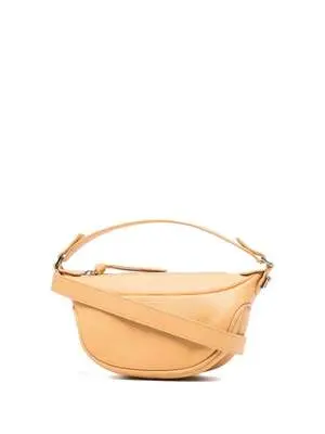 By Far Leather Shoulder Bag - Yellow