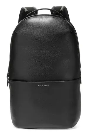 Cole Haan Triboro Leather Backpack - Black