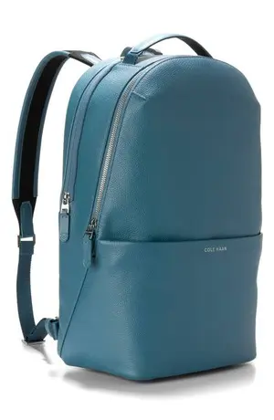 Cole Haan Triboro Leather Backpack - Teal