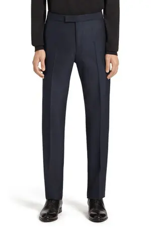 Zegna Trofeo 600 Wool & Silk Tuxedo - Navy
