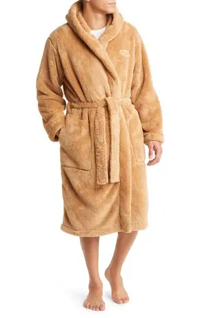 UGG Beckett Fleece Hooded Robe Live Oak