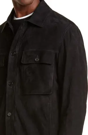 Zegna Suede Overshirt