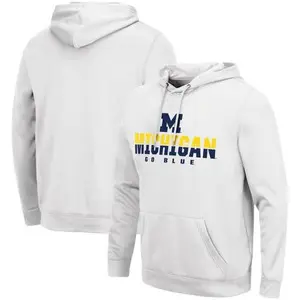 COLOSSEUM Michigan Wolverines Lantern Pullover Hoodie