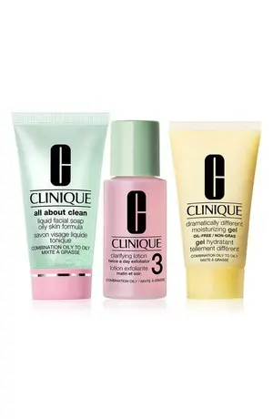 CLINIQUE Skin School Supplies: Cleanser Refresher Course Setcombination Oily - No Color