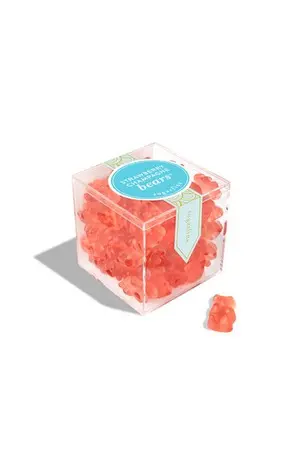 SUGARFINA Strawberry Champagne Bears Large Candy Cube - No Color
