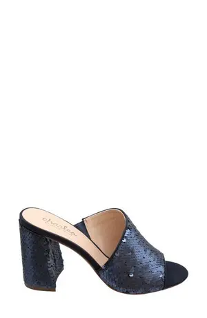 Charles By Charles David Reveal Sequined Sandals - Navy-sq