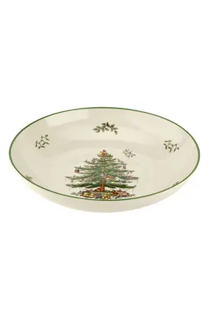 SPODE Christmas Tree Pasta Bowl