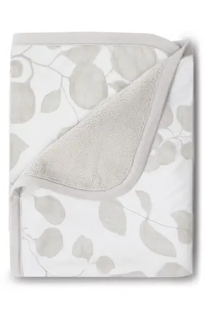 OILO Leaf Cuddle Blanket & Fitted Crib Sheet Set