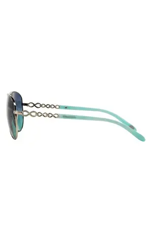 Tiffany & Co. Embellished Aviator Sunglasses