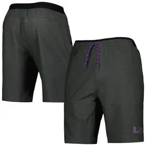 Columbia Lsu Tigers Twisted Creek Omni-shield Shorts - Gray