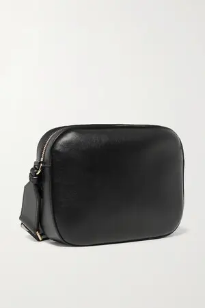 Stella McCartney Perforated Vegetarian Leather Camera Bag - Black
