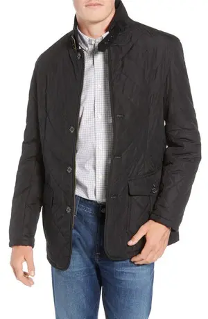 Barbour Lutz Quilted Jacket - Black