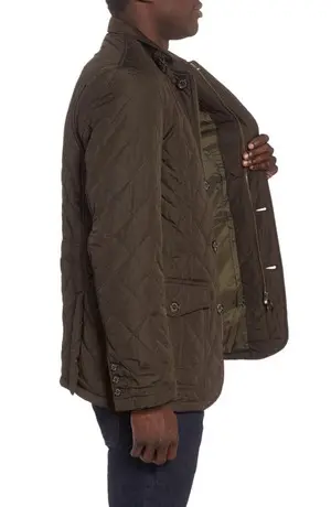 Barbour Lutz Quilted Jacket - Olive