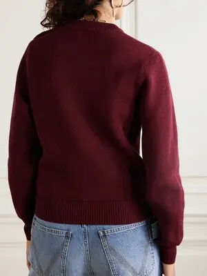 Bottega Veneta Wool Knit Sweater - Red