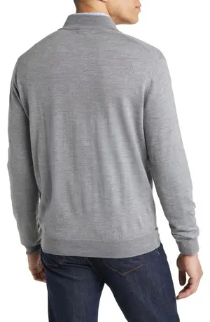 Peter Millar Autumn Crest Wool Blend Quarter Zip Pullover