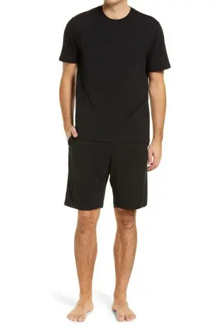 Nordstrom Cooling Short Pajamas Black