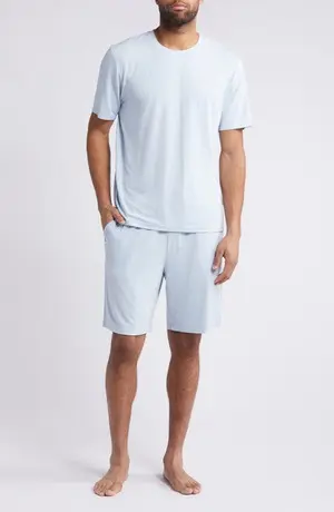 Nordstrom Cooling Short Pajamas Blue Skyway