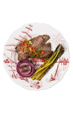 JULISKA Country Estate Winter Frolic Christmas Eve Dinner Plate