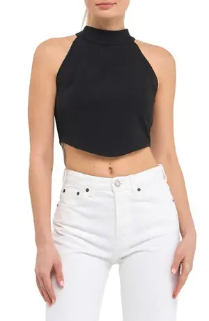 Endless Rose Halter Neck Crop Top