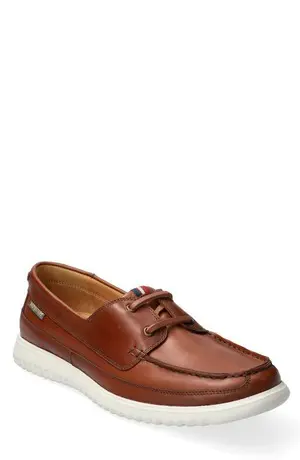 Mephisto Trevis Boat Shoe - Hazelnut