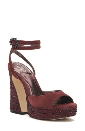 Vince Camuto Inna Platform Sandal Crimson