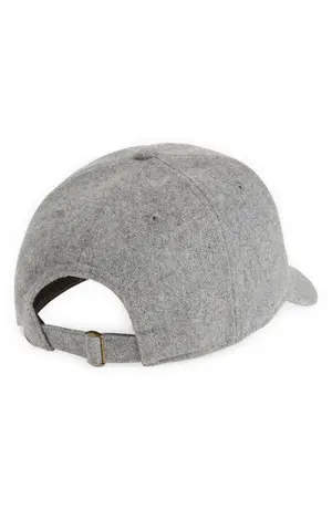 Madewell Wool Blend Baseball Cap - Heather Medium Grey
