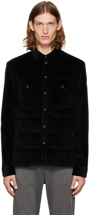 Moncler Moncler Grenoble Brown Gelt Down Jacket - 999 Black