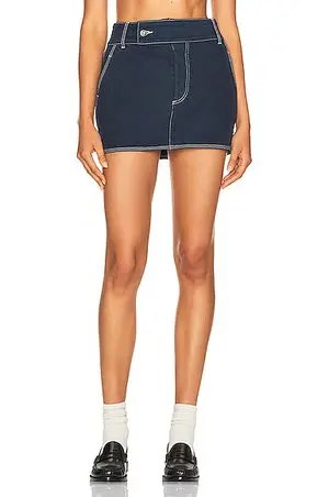 HELSA Low Rise Mini Skirt