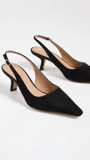 Sam Edelman Bianka Slingback Pumps - Black