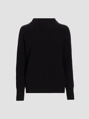 Vince Funnelneck Cashmere Sweater Black