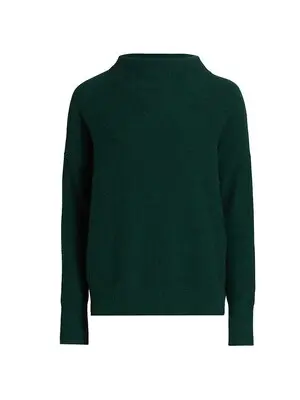 Vince Funnelneck Cashmere Sweater Jade Lake