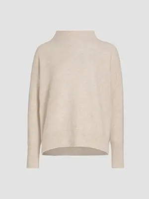 Vince Funnelneck Cashmere Sweater - Marble