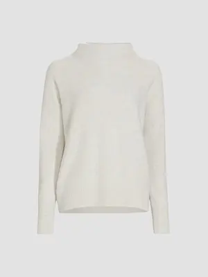 Vince Funnelneck Cashmere Sweater - Platinum
